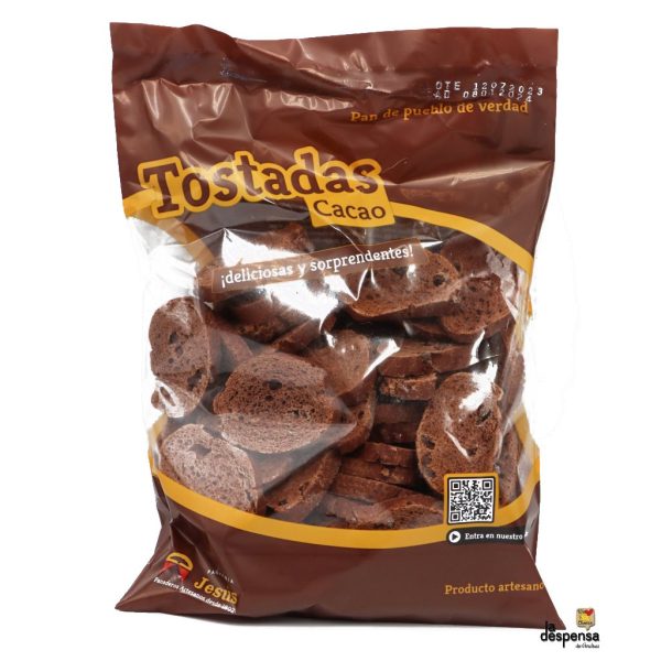 Tostadas cacao – Panadería Jesús – La Despensa de Andrés